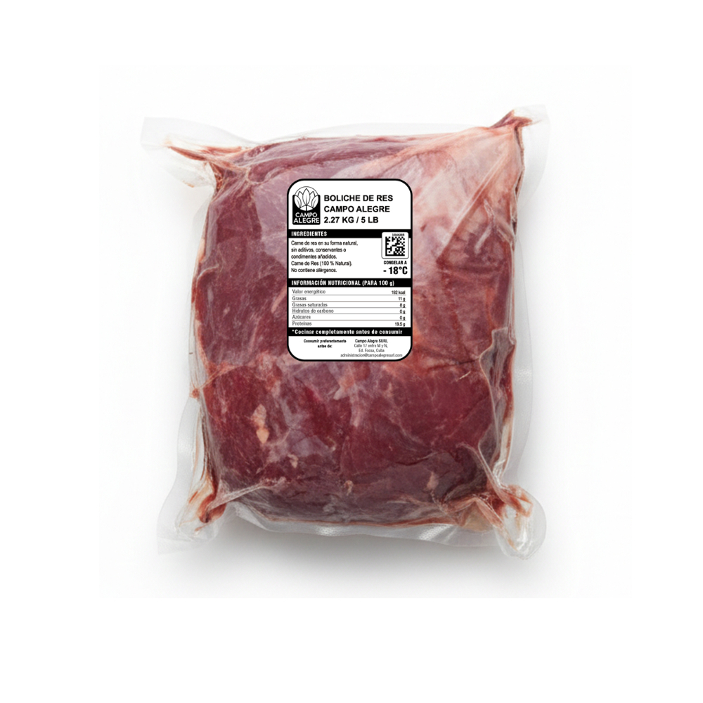 Boliche de res Campo Alegre (2.27 kg / 5 lb) | Supermarket 23 es una ...