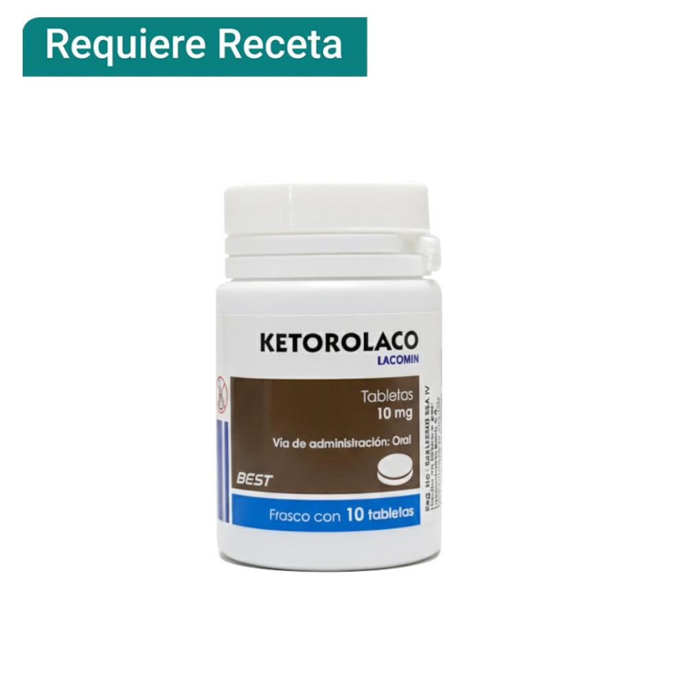 Ketorolaco 10 mg Lacomin (10 tabletas) | Supermarket 23 es una Tienda ...