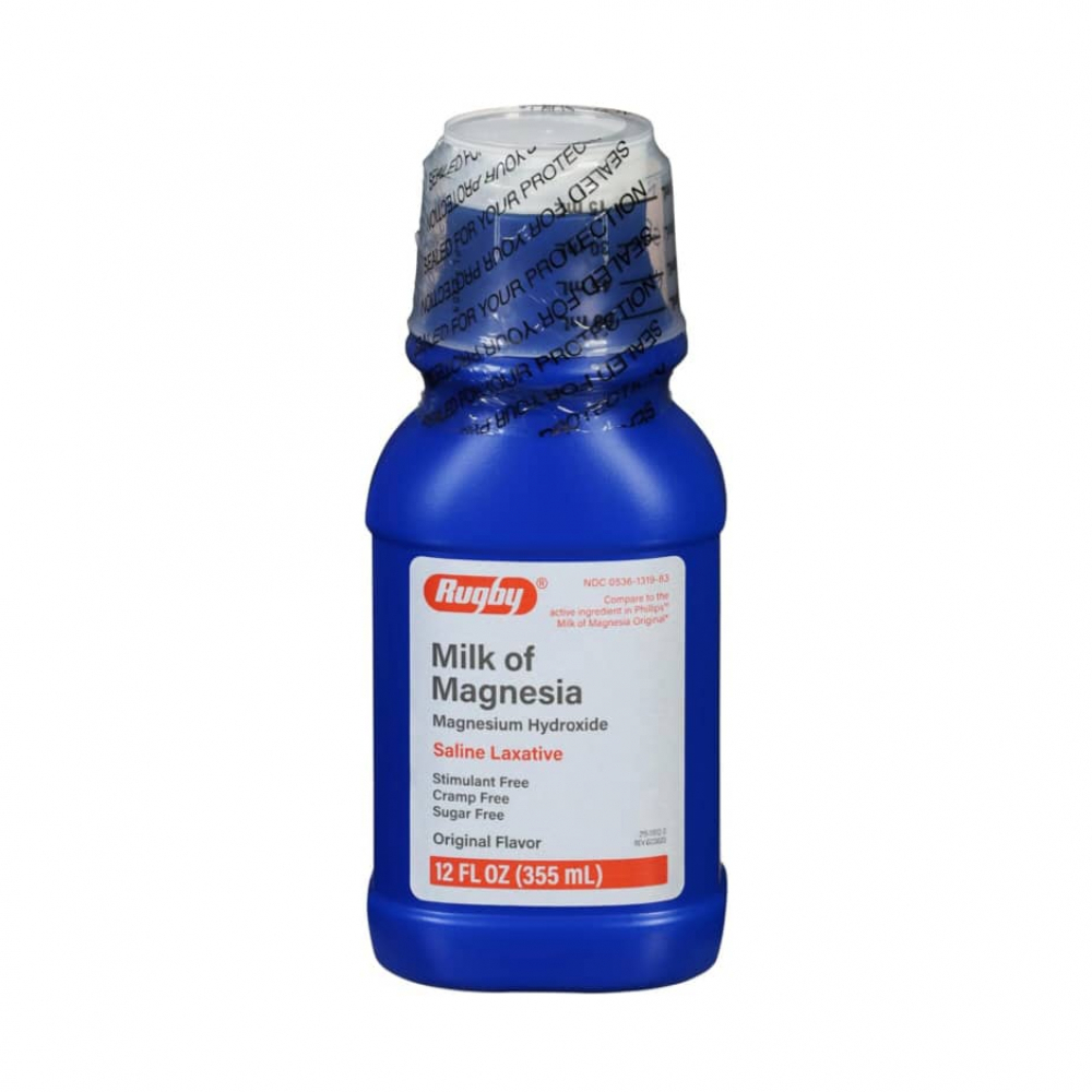 Leche de Magnesia. Hidróxido de magnesio Rugby (355 ml / 12 fl oz ...