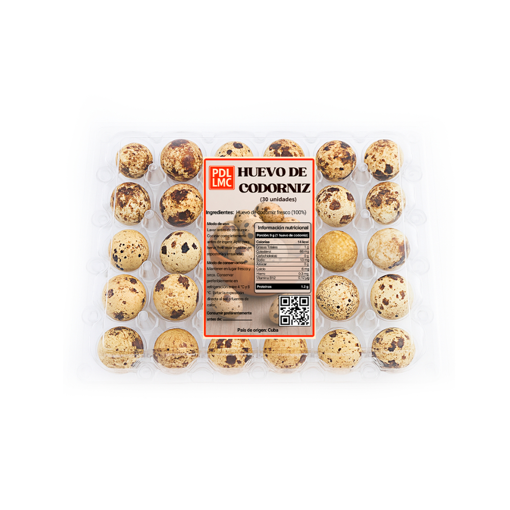 CompreMarket - Huevo criollo de codorniz PDL LMC (30 U)