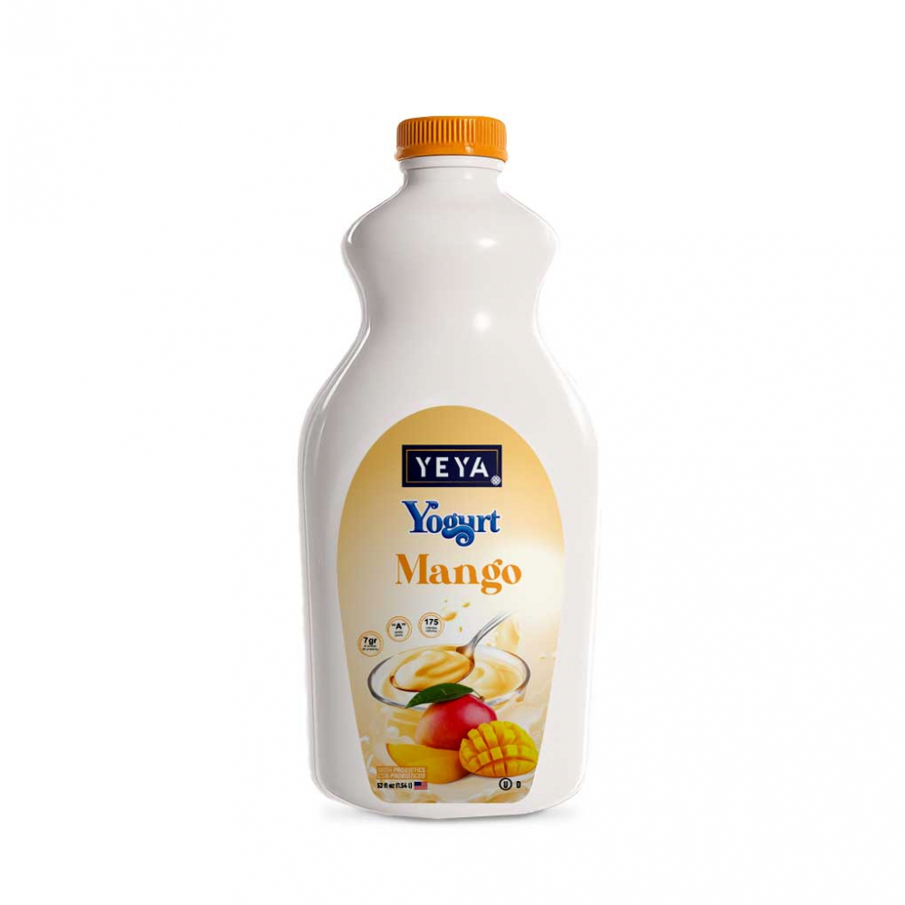 Yogurt de mango con probióticos Yeya (1.54 L) $6.64 en Cuba | Nercado