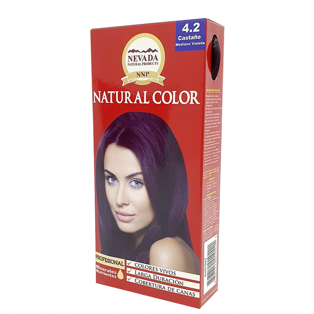 Kit tinte Nevada No. 4.2 Castaño medio violeta | Supermarket 23 es una Tienda para envíos y ...