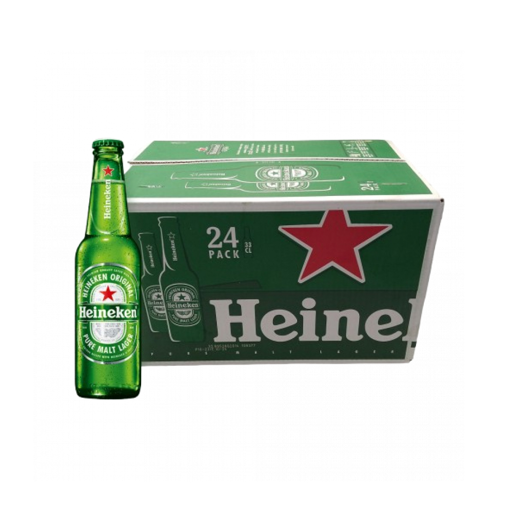CompreMarket - Cerveza Heineken (24 x 330 ml)