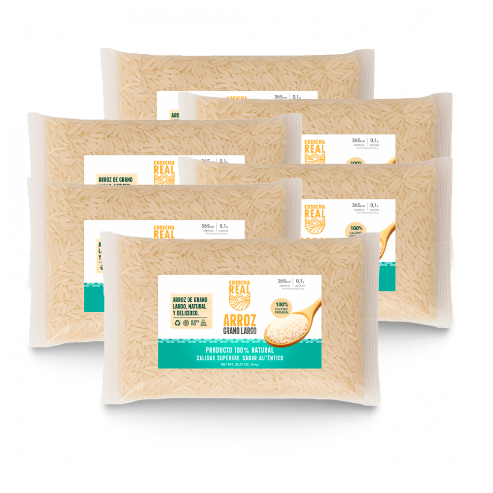 Cosecha Real long grain rice (6 x 1 kg / 2.2 lb) | Online Agency to Buy ...