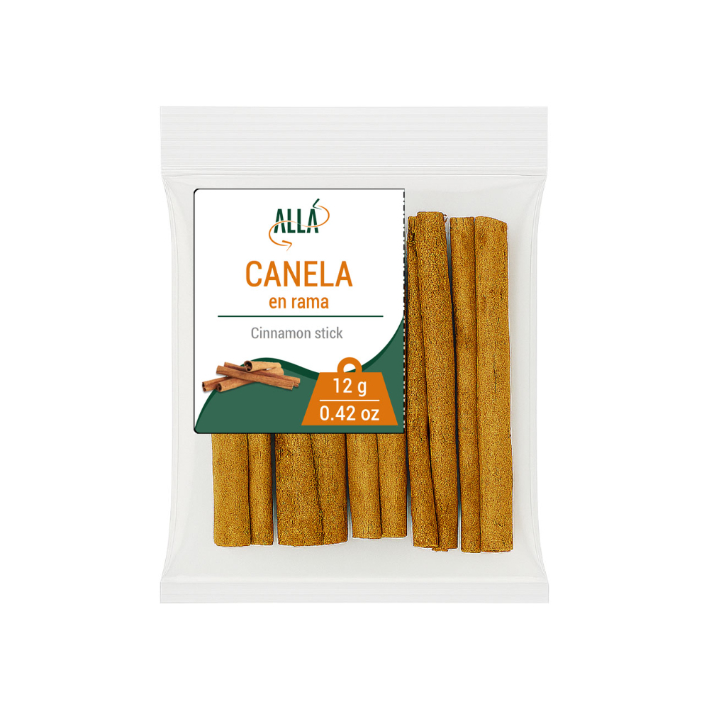 Canela en rama ALLÁ (12 g) $1.33 en Cuba