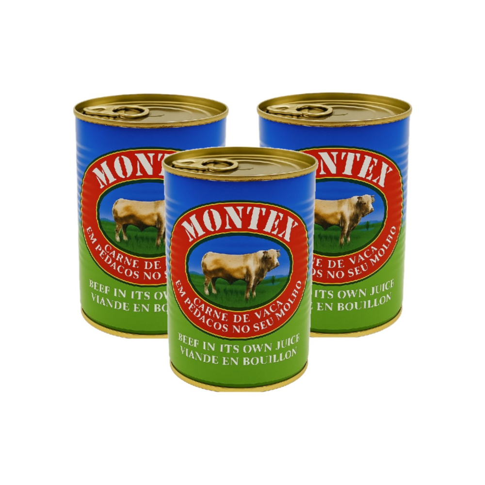 Carne de res en su jugo Montex (3 x 400 g / 14.1 oz) | Supermarket 23 ...