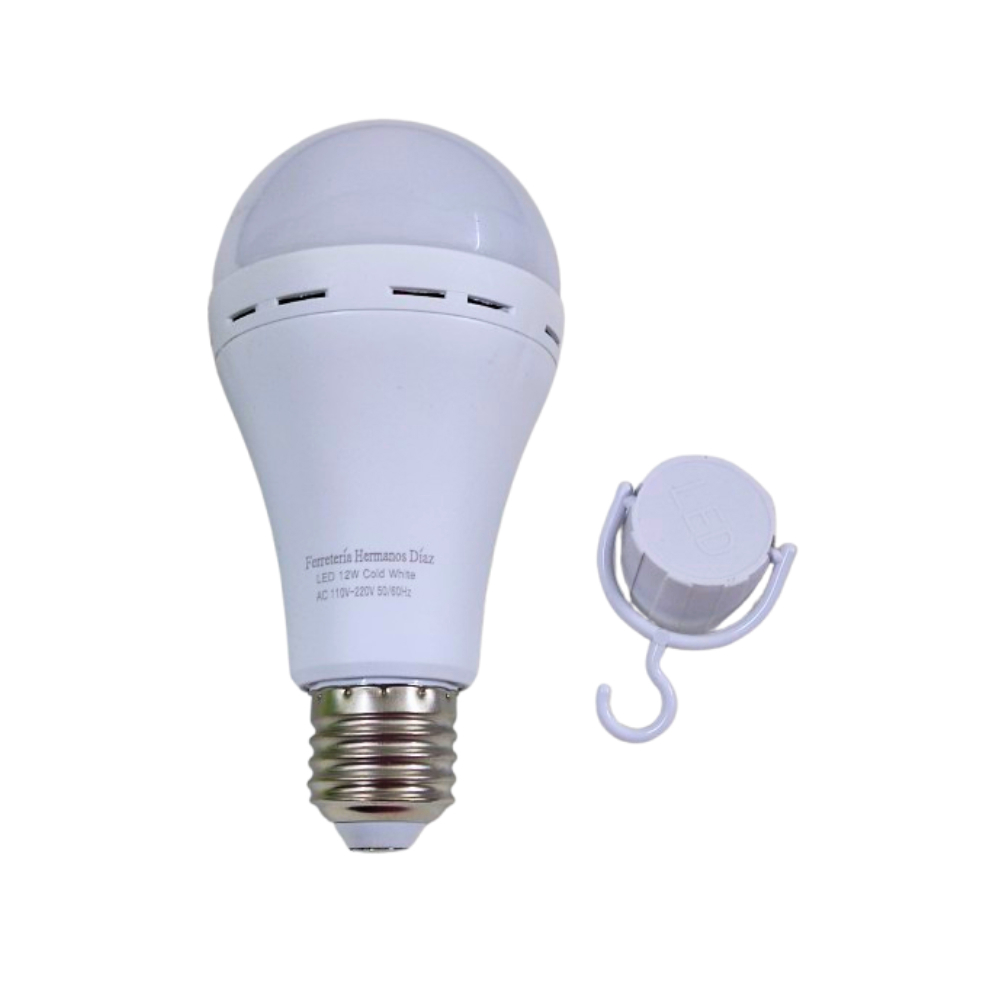 Bombillo LED recargable - 12 W | Supermarket 23 es una Tienda para ...