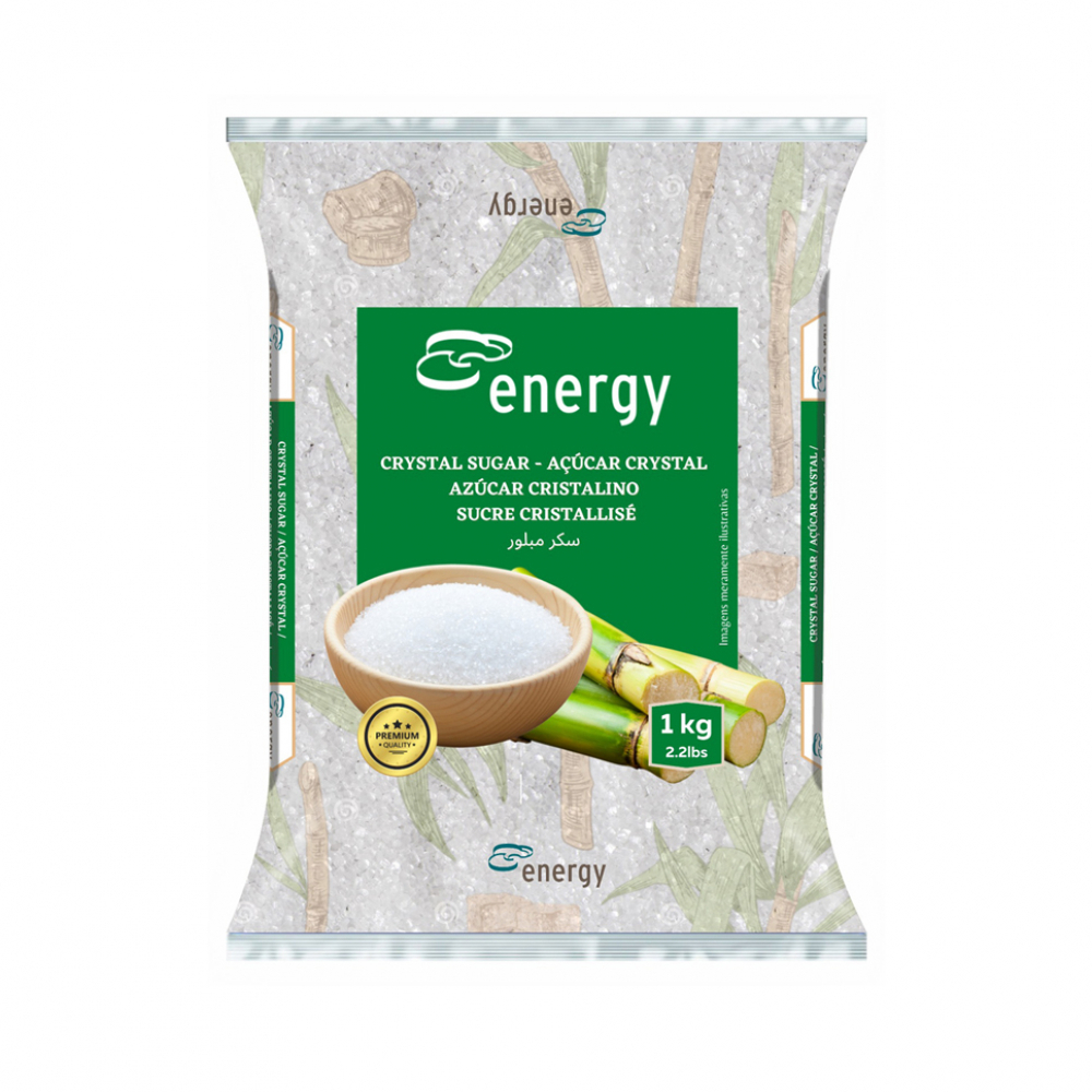 Azúcar blanca cristalina Energy (1 kg / 2.2 lb) | Supermarket 23 es una ...