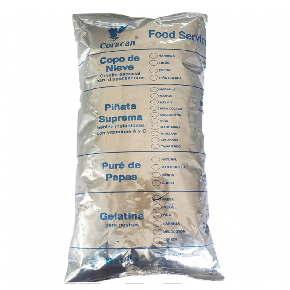 Gelatina sabor fresa Gely Coracan (1 kg / 2.2 lb) | Supermarket 23 es ...