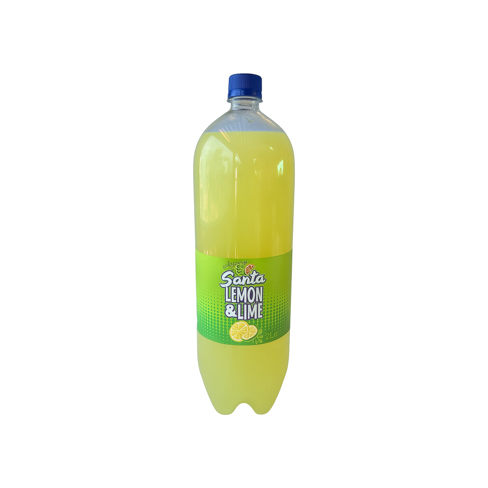 Santa Lemon Lime sparkling soft drink (2 L) | Online Agency to Buy and ...