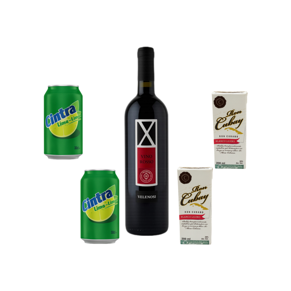Refresco gaseado de lima limón Cintra + Ron … $17.06 en Cuba | Nercado