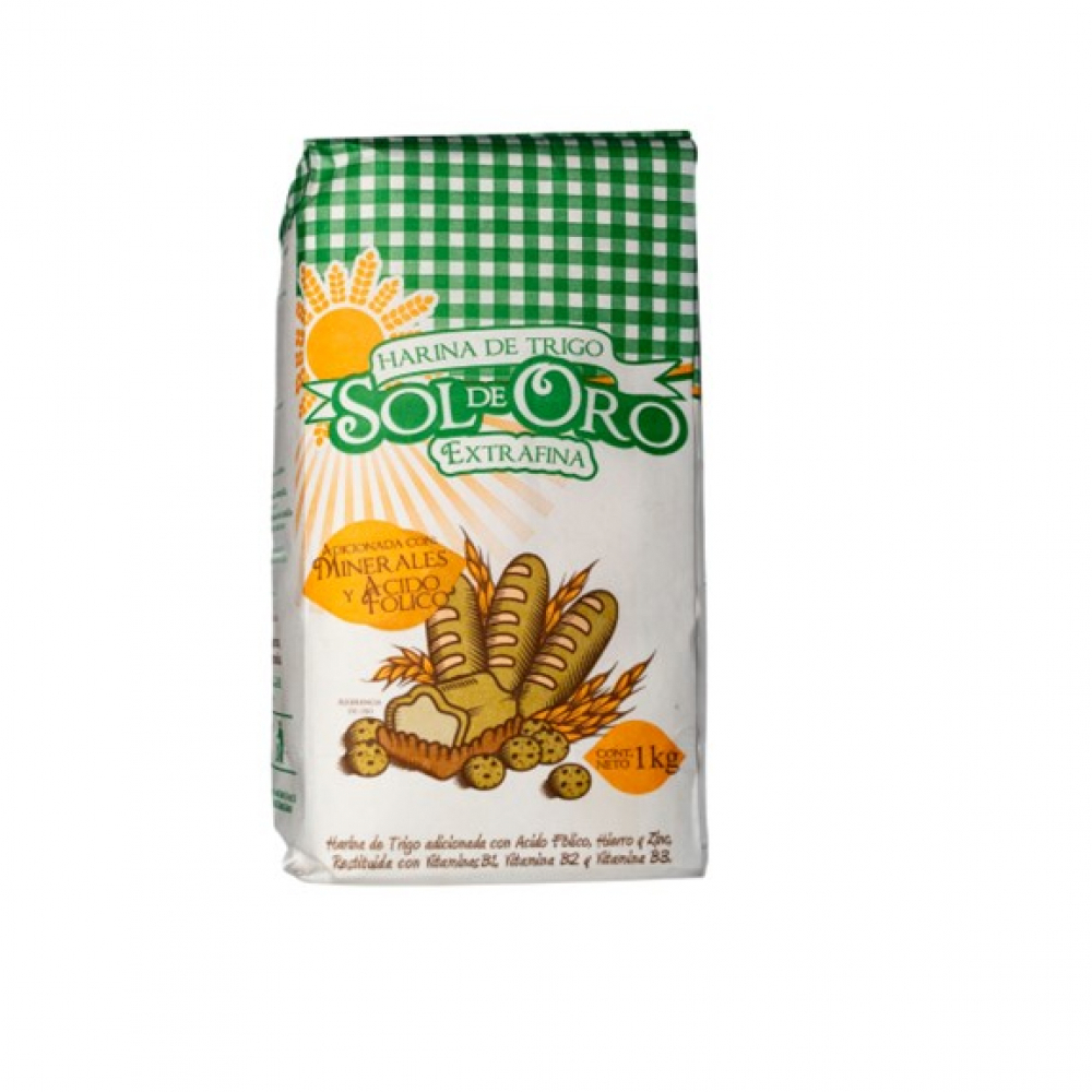 Sol de Oro wheat flour (1 kg / 2.2 lb) | Online Agency to Buy and Send ...