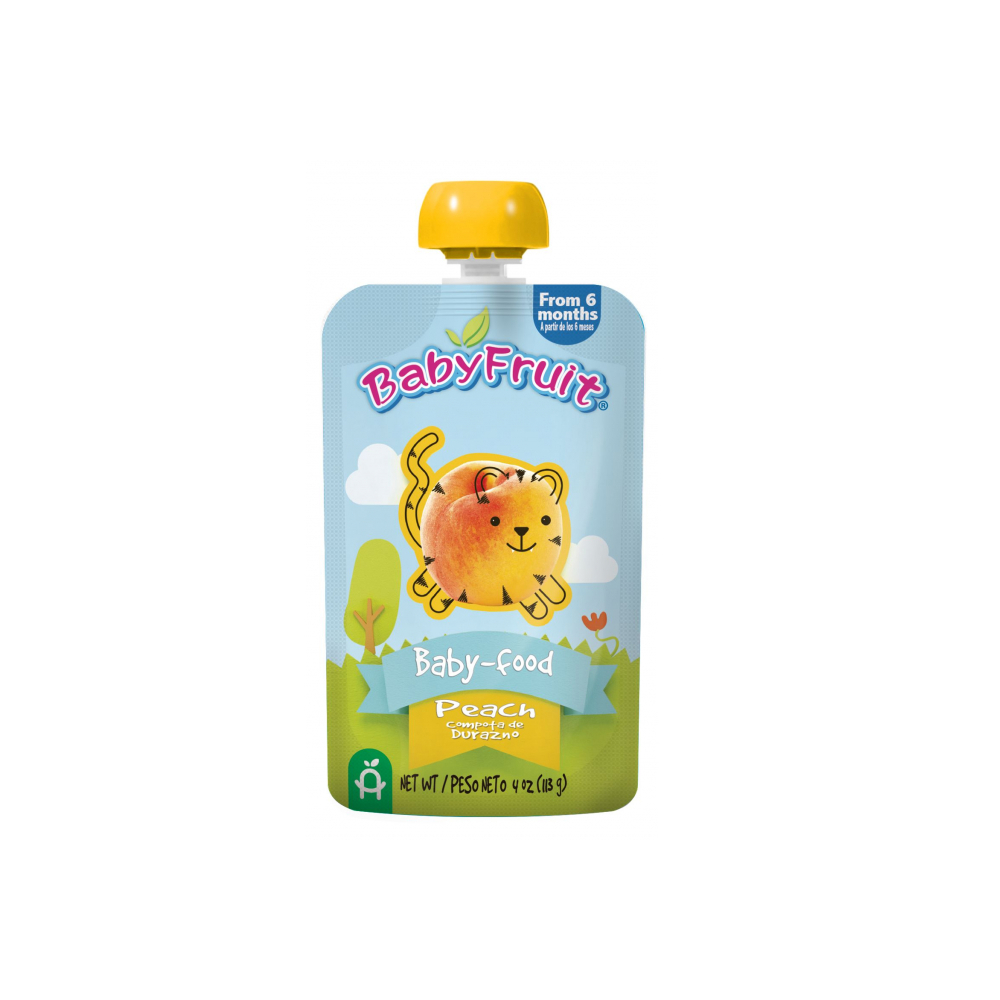Compota de durazno Baby Fruit (113 g / 4 oz) | Supermarket 23 es una ...