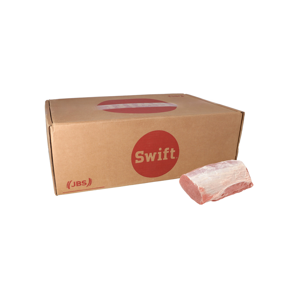 Swift box of pork loin without skin and bone (31.5 kg / 69.3 lb ...