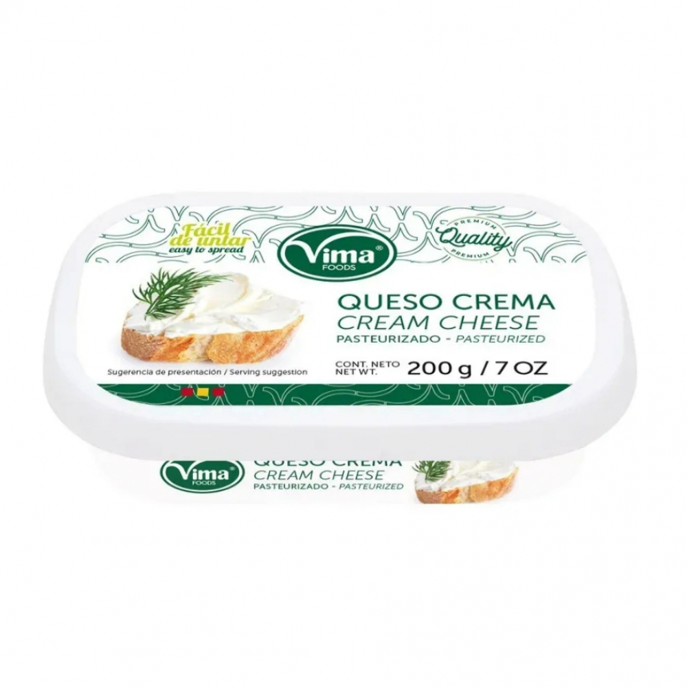 Vima Foods pasteurized cream cheese (200 g / 7 oz) | Online Agency to ...
