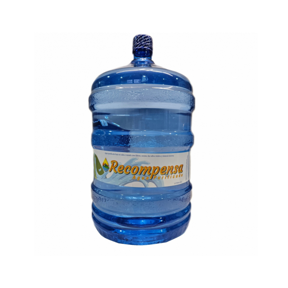 CompreMarket - Agua purificada Recompensa -incluye botellón- (20 L)