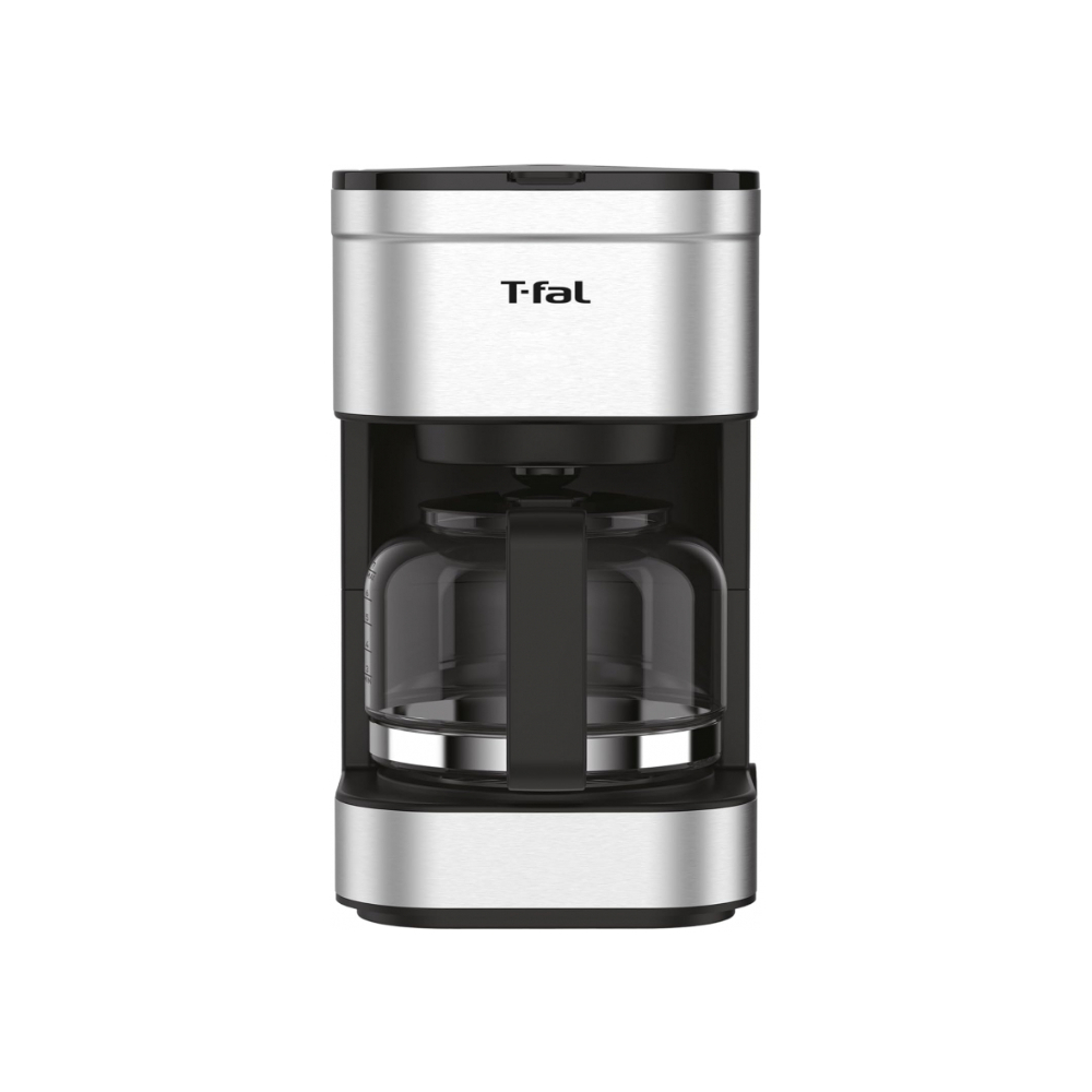 CompreMarket - Cafetera eléctrica para 7 tazas color plateado y negro T ...