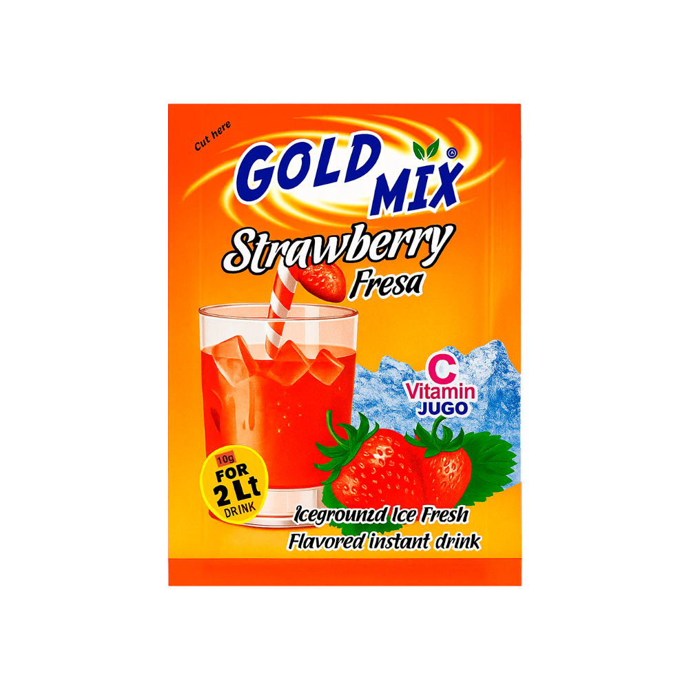 Refresco instantáneo sabor fresa Gold Mix Erdem (10 g) | Supermarket 23 ...