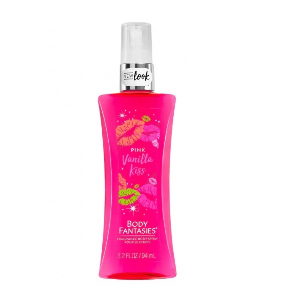 Spray corporal con fragancia para dama Pink Vanilla Kiss Body Fantasies ...